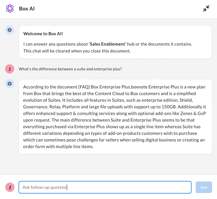 Box AI for Hubs – Box Support