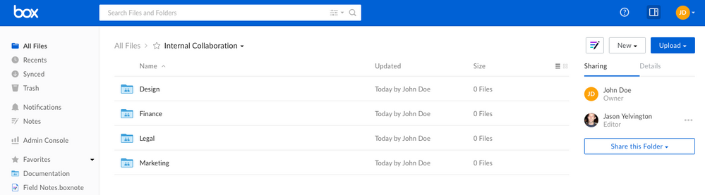 フォルダの権限について – Box Support
