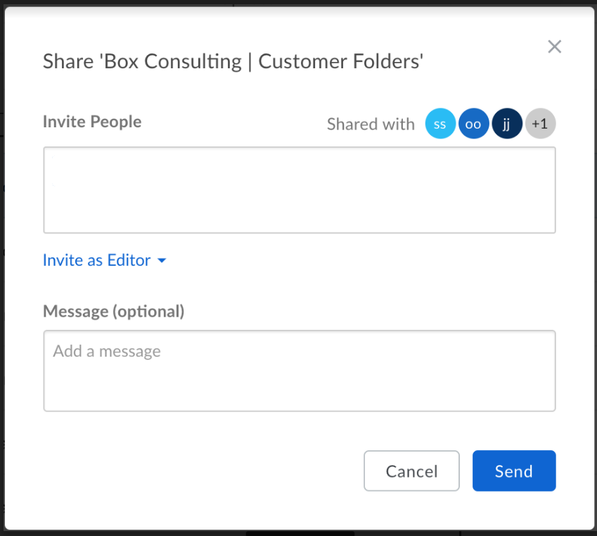 Inviting Collaborators – Box Support