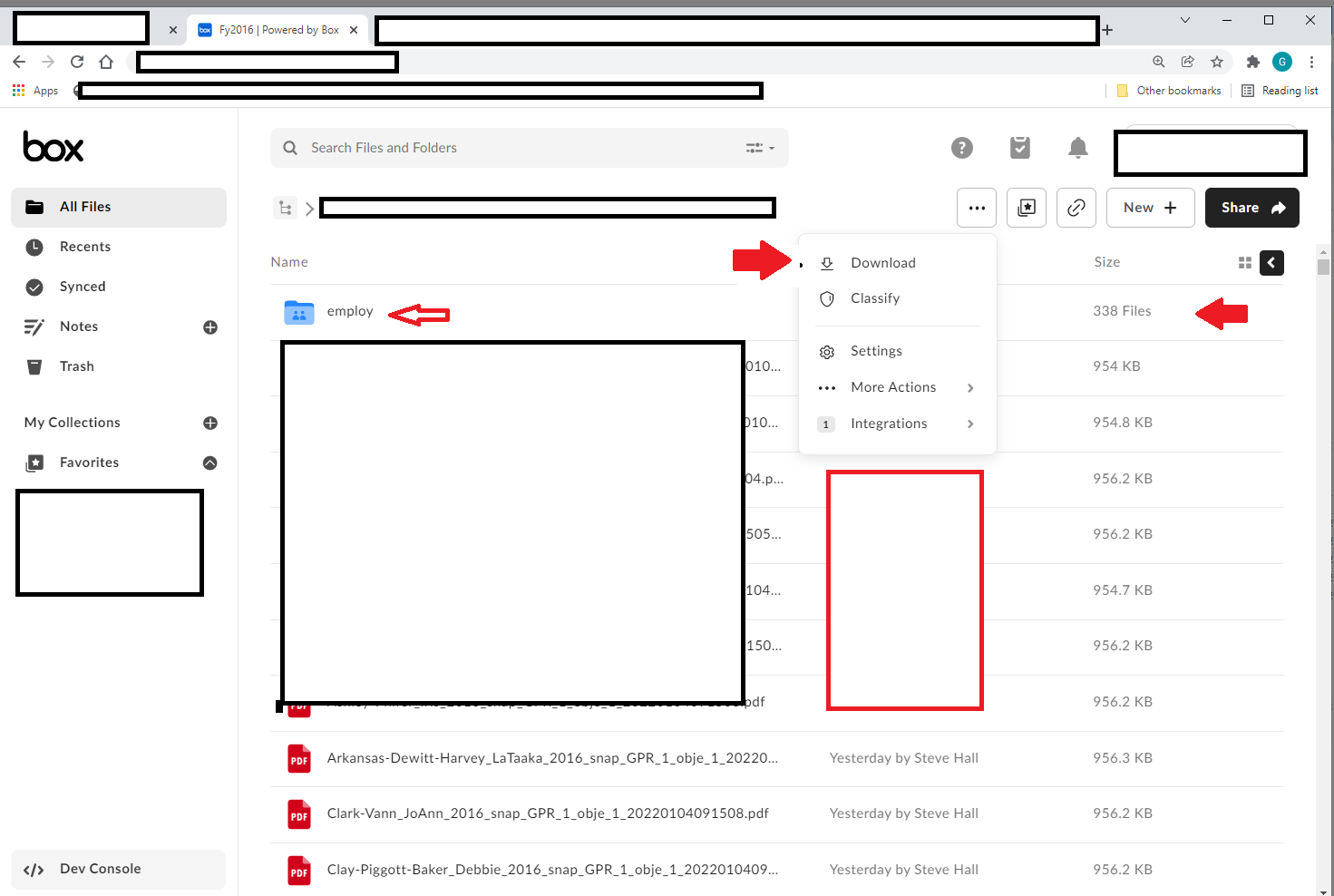 Download Folder Does NOT Get All Files Box Support
