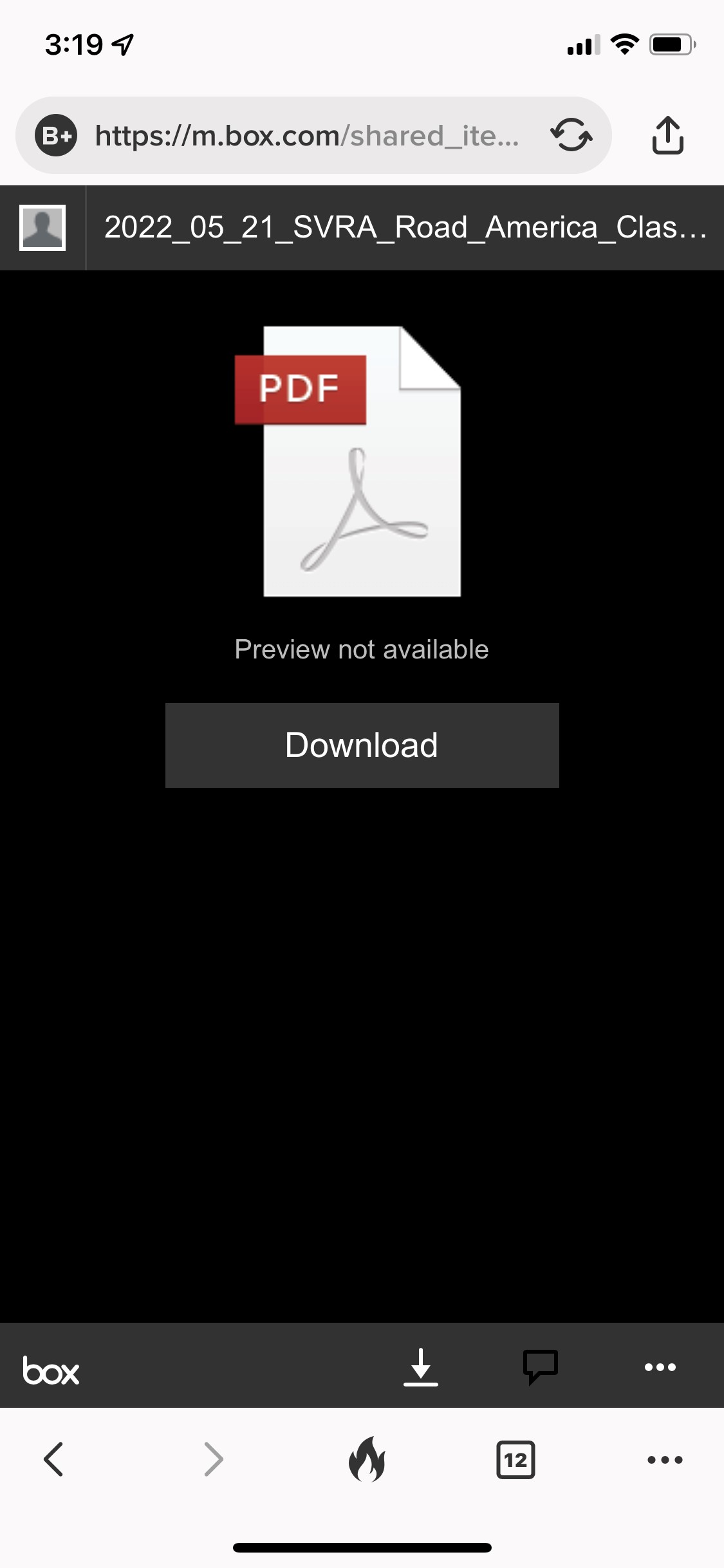 PDF Previews Are Not Available For Some Documents When I Use A Mobile Device Box Support