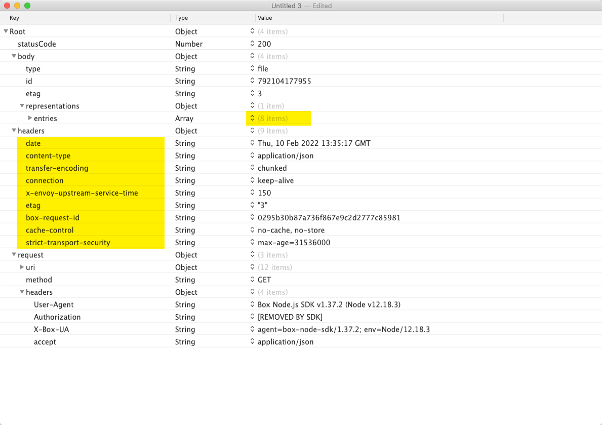 Set Custom Header On representations Call Does Not Work Box Support