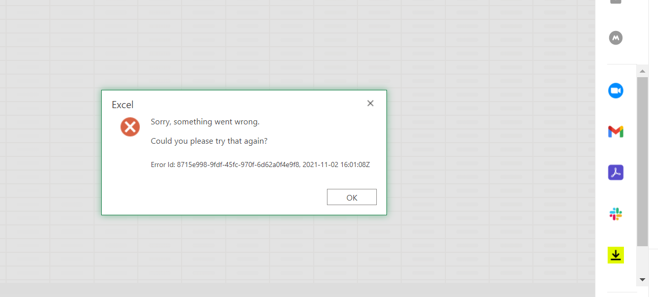 Sorry Something Went Wrong Box Support